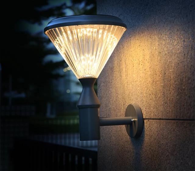 Wall Mounted Solar Garden Outdoor Lighting - Tungsten Electricals