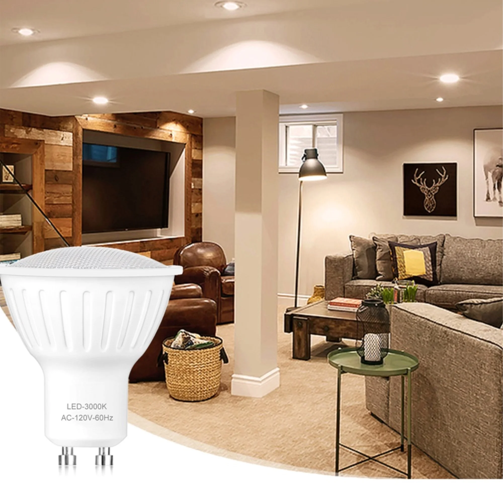 GU10 Bulb White | Warm White - Tungsten Electricals